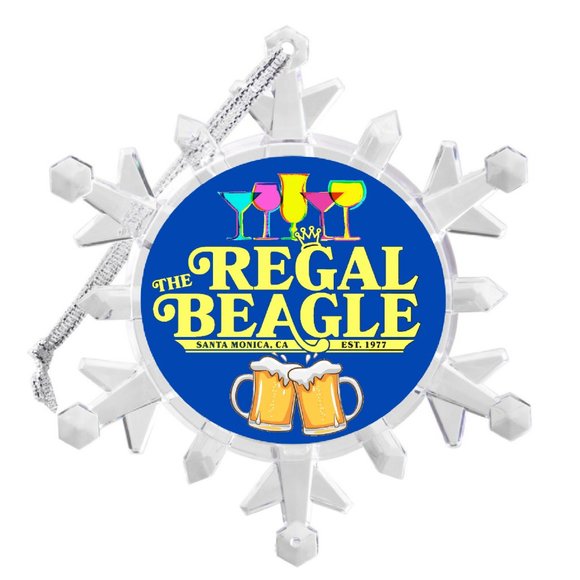 Telesca | Holiday | The Regal Beagle Threes Company Snowflake Lit ...